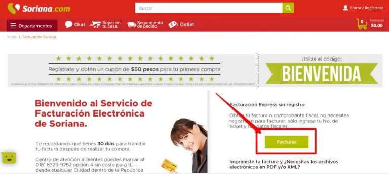 Soriana Facturación Electrónica. Cómo facturar tu ticket