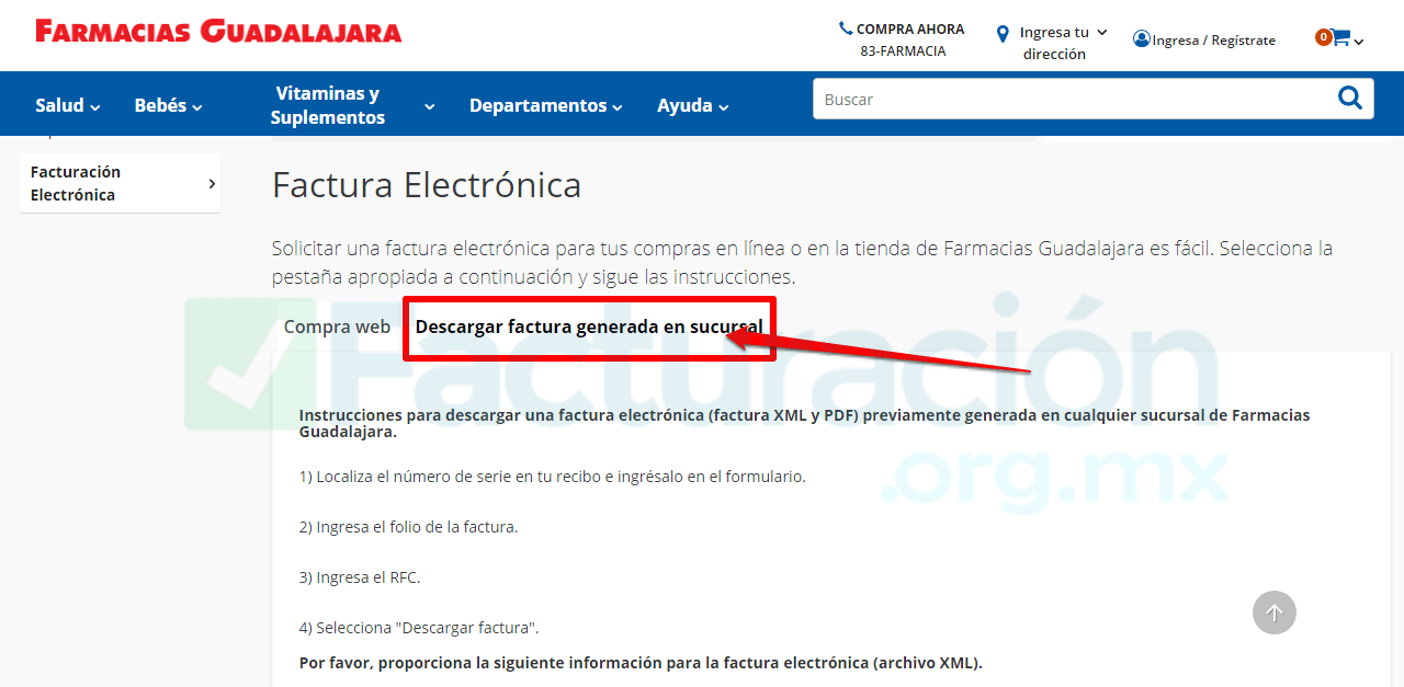 Farmacias Guadalajara Facturación – Como Facturar