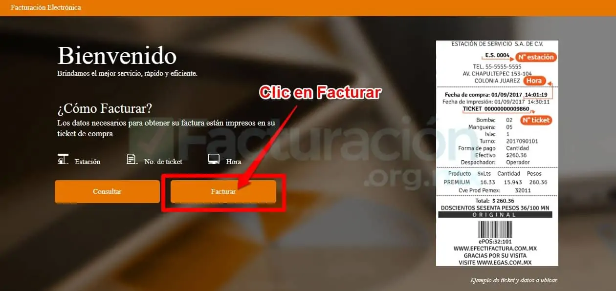 Repsol Facturación Electrónica. Como Facturar online