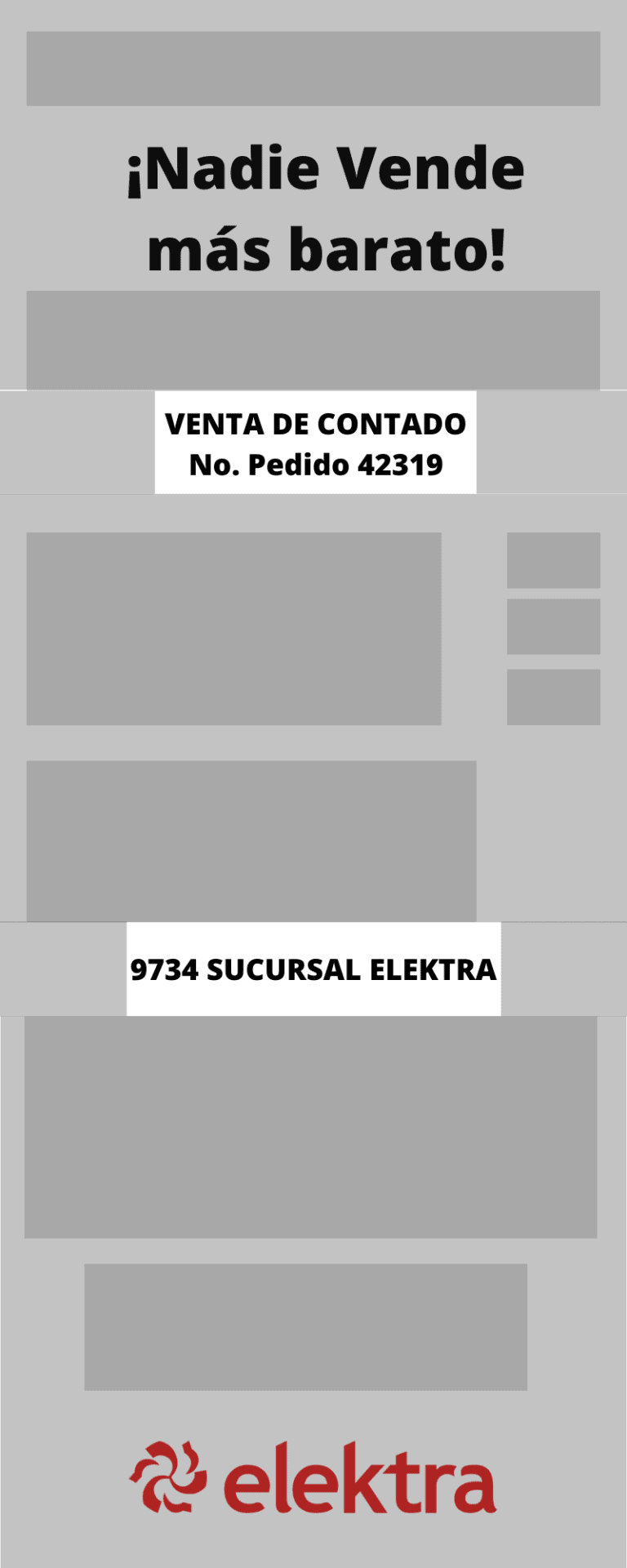 Elektra Facturación. Factura tus Ticket en Línea Facilmente