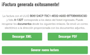 McDonald's Facturación. Factura en Línea Alimentos y Bebidas