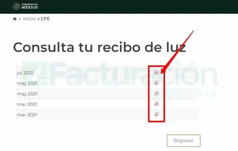 Imprimir Recibo de Luz de CFE. En minutos