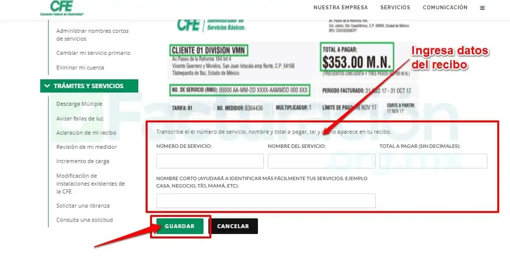 Imprimir Recibo de Luz de CFE. En minutos Imprimir Recibo de Luz de CFE. En minutos