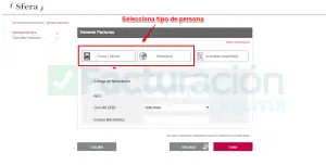 Sfera Facturación. Como facturar tus compras