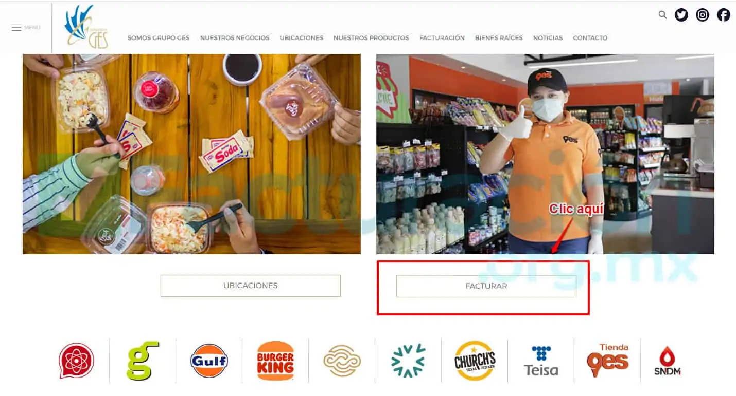 Tiendas GES Facturación Electrónica