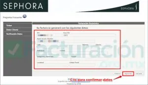 Sephora Facturación Electrónica 2021