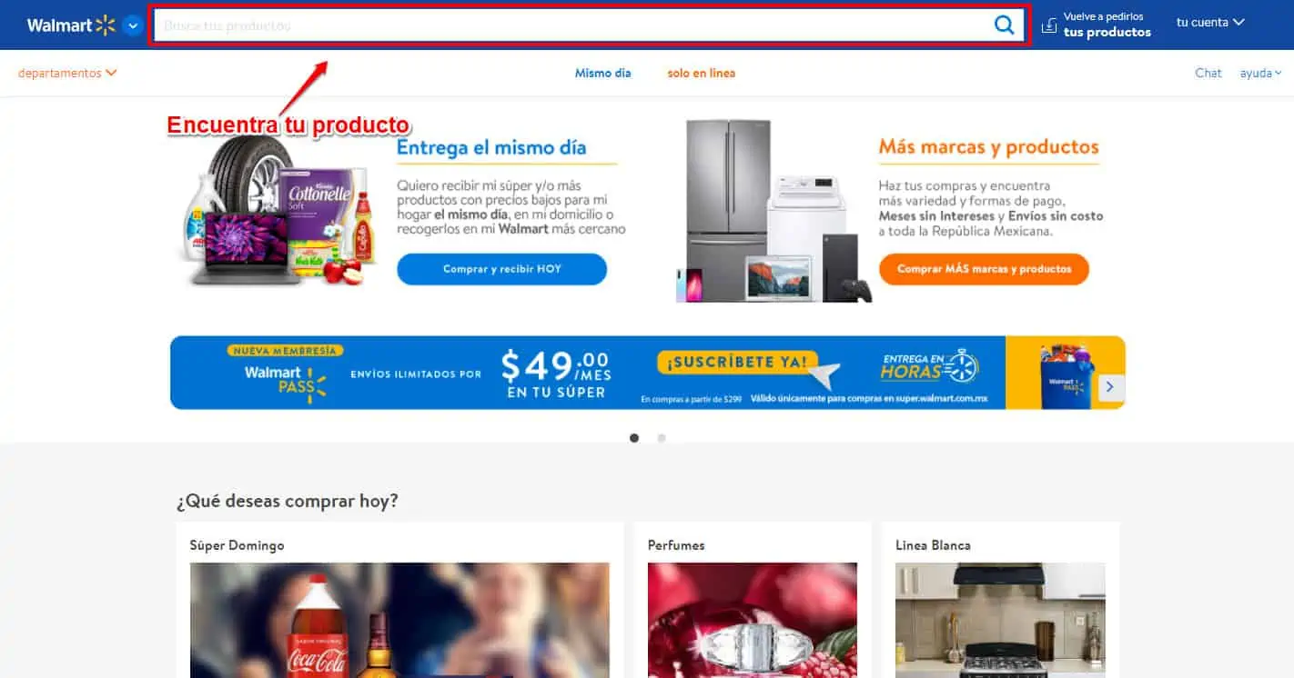 Walmart en Línea. Guía para comprar fácil y seguro