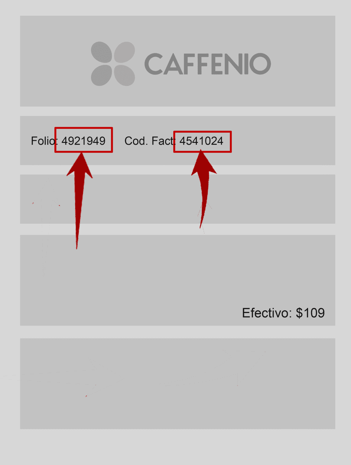 Caffenio Facturación -Factura tu Ticket en Línea