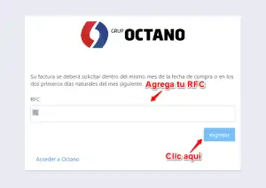 Grupo Octano Facturación Electrónica En línea