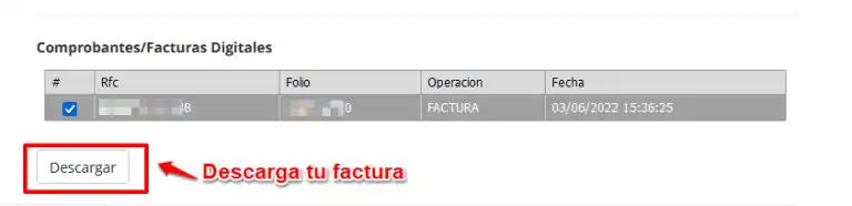 Boxito Facturación – Cómo descargar tu factura