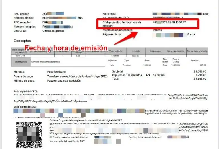 ¿Cuales son las Partes de una Factura?