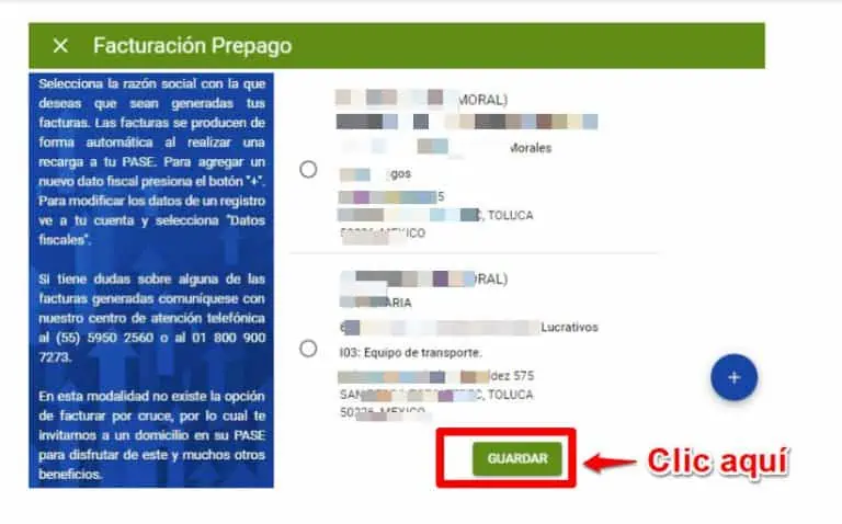 PASE Facturación. Como Facturar tus cruces con el Tag