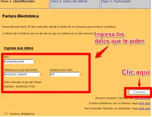 Aerocomidas Facturación (TPV Grupoareas) Guía para facturar