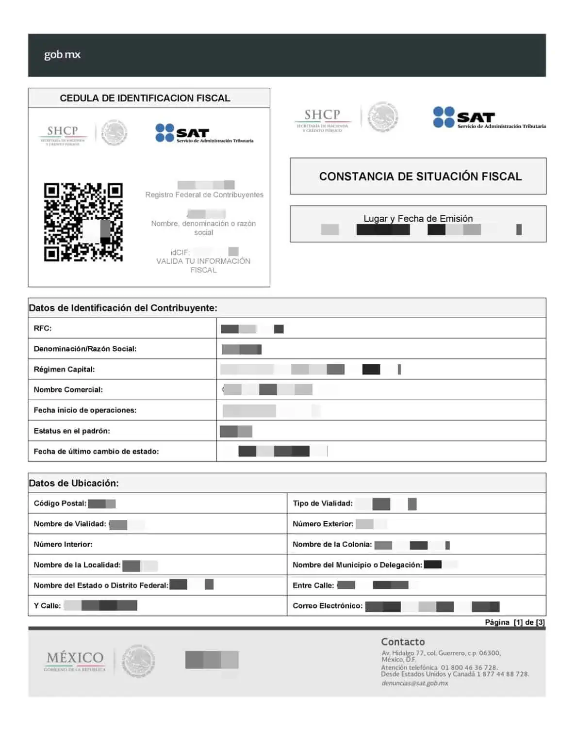Por qué Piden la Constancia de Situación Fiscal. Explicado